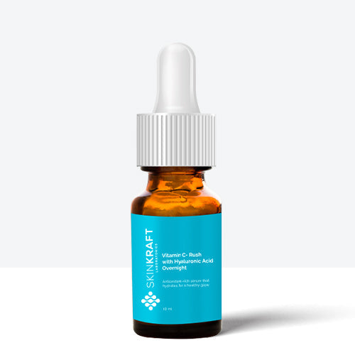 Vitamin C Rush with Hyaluronic Acid Overnight Serum - SkinKraft